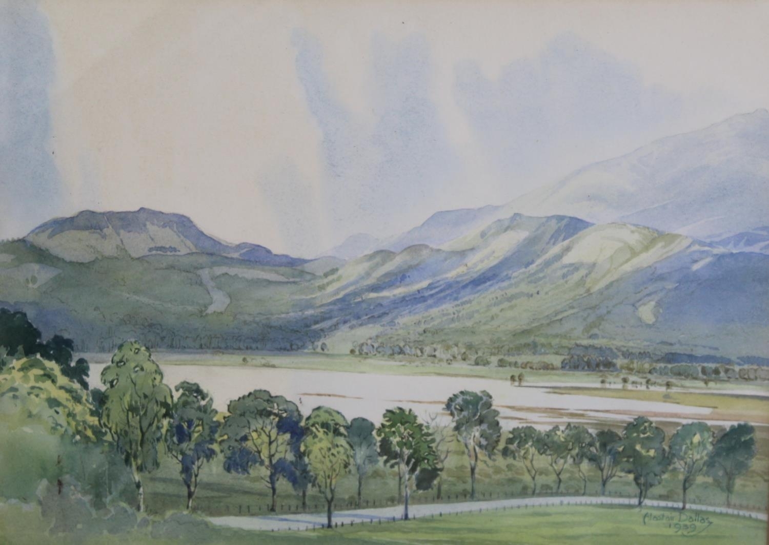 Alastair A. K. Dallas | Highland loch scene | MutualArt