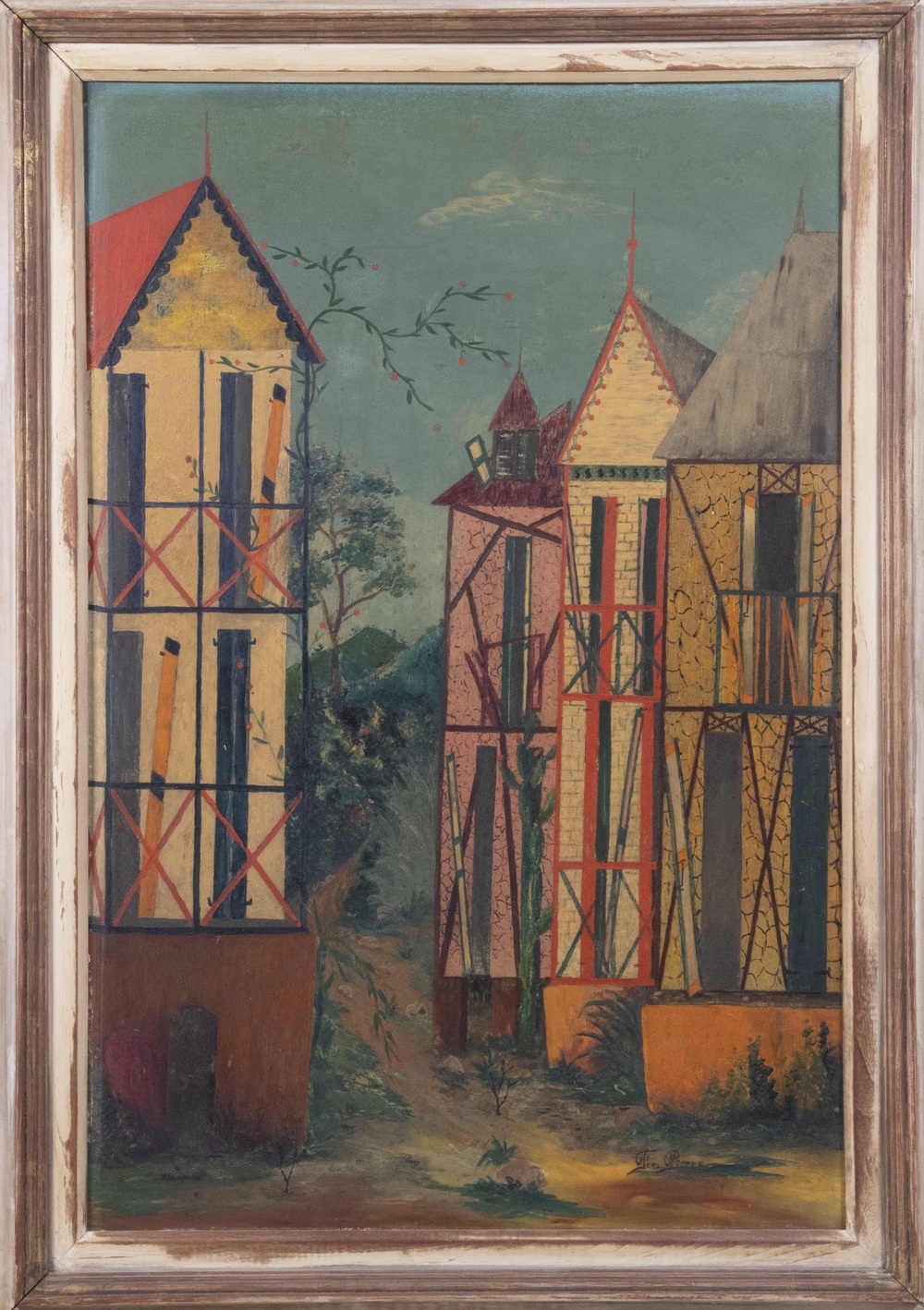 Fernand Pierre | Four Houses | MutualArt