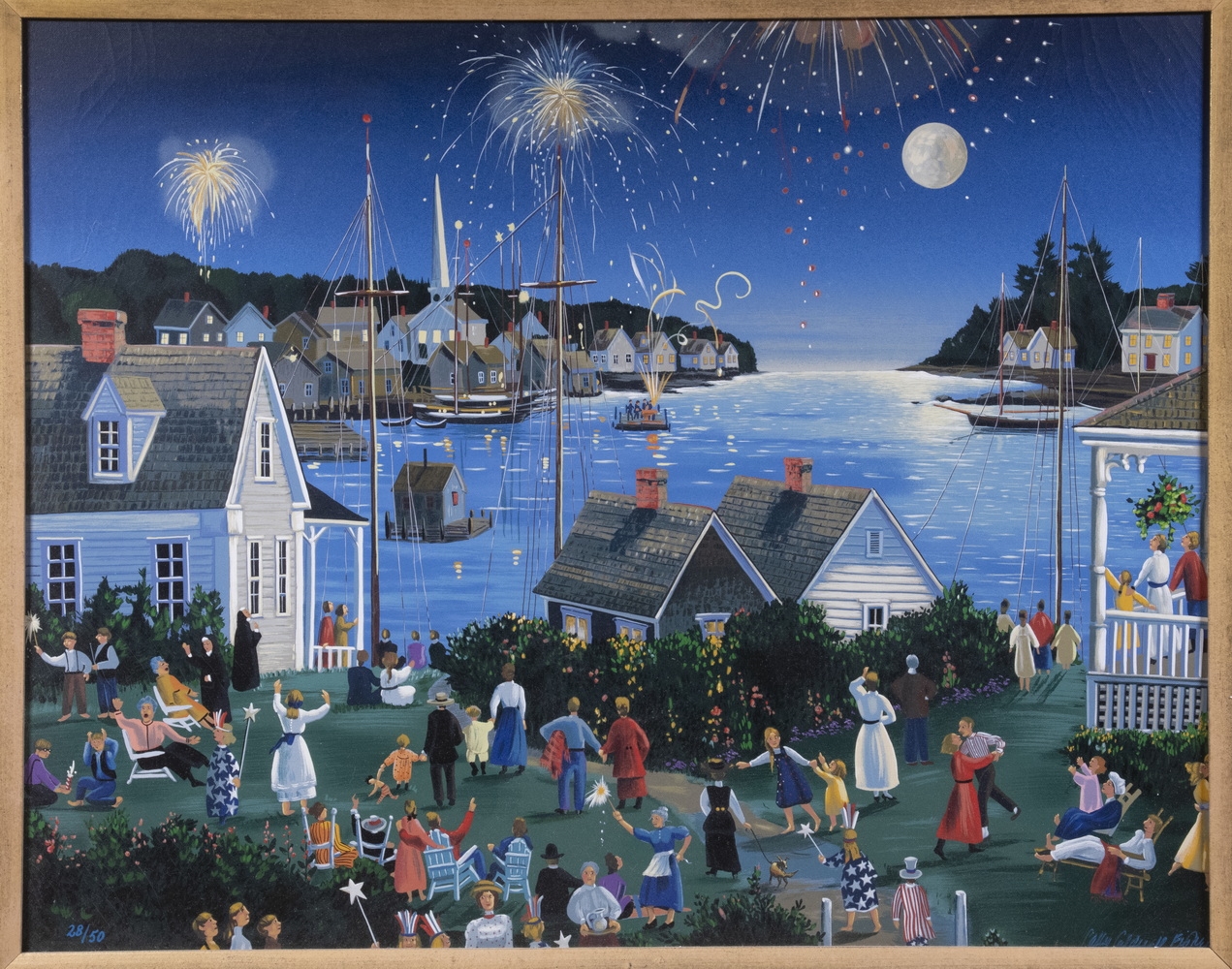 Sally Caldwell Fisher | A Wonderful Night | MutualArt