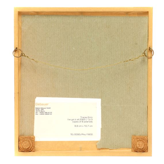 Tracey Emin | Ive got it all 2000 (2000) | MutualArt