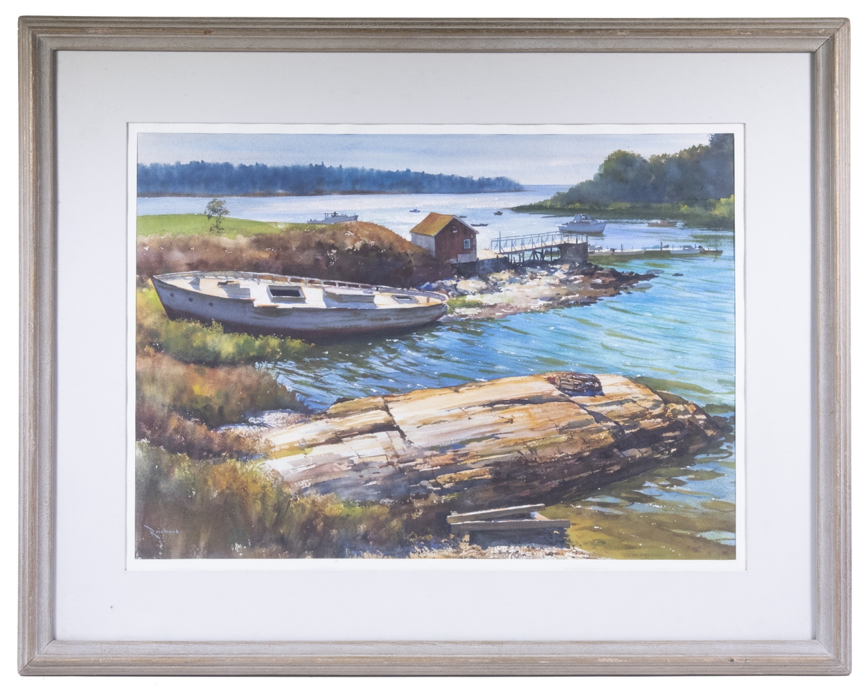 Joel W. Reichard | Medomak Harbor | MutualArt