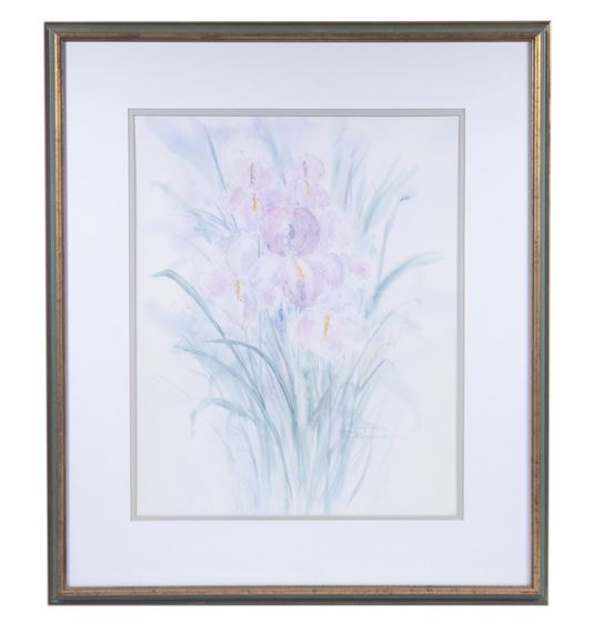 Sandra Bacher | Irises | MutualArt