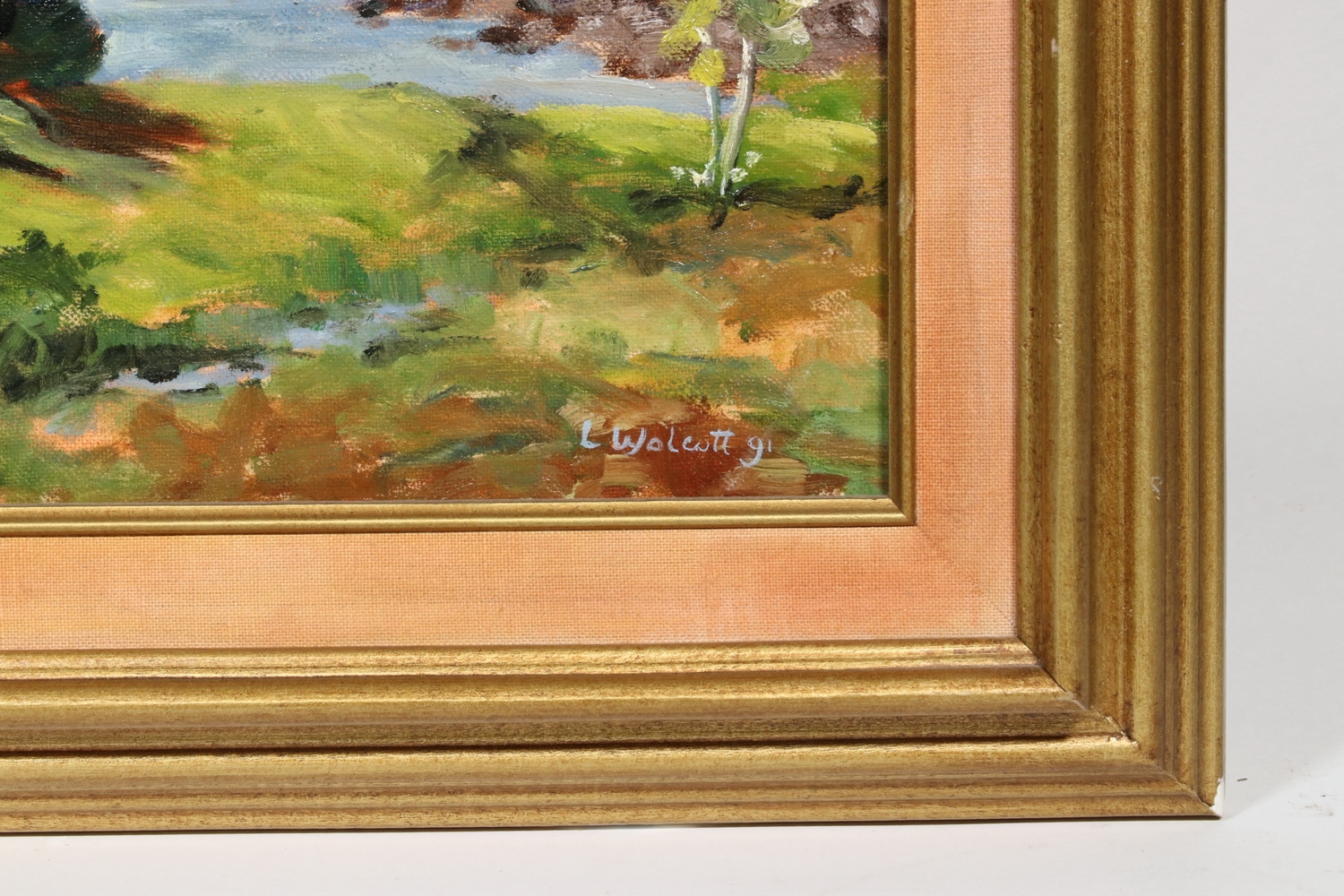 Linda Low Wolcott | Maine Coast Landscape | MutualArt