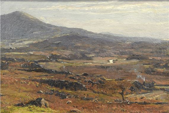 Herbert Royle | Extensive moorland landscape | MutualArt