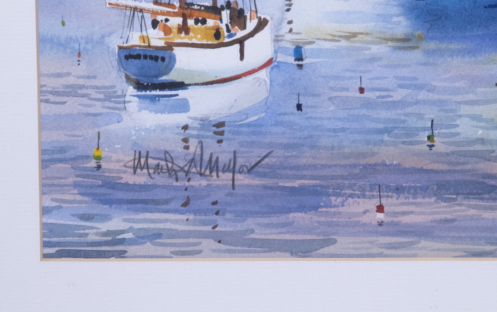 MARK A. MELLOR | Three-Mast Schooner | MutualArt