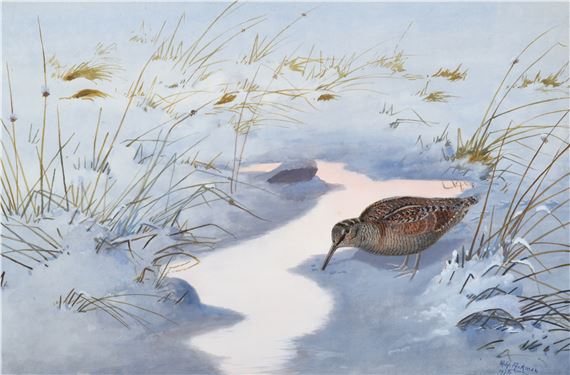 Philip Rickman | The Open Spring - Woodcock | MutualArt
