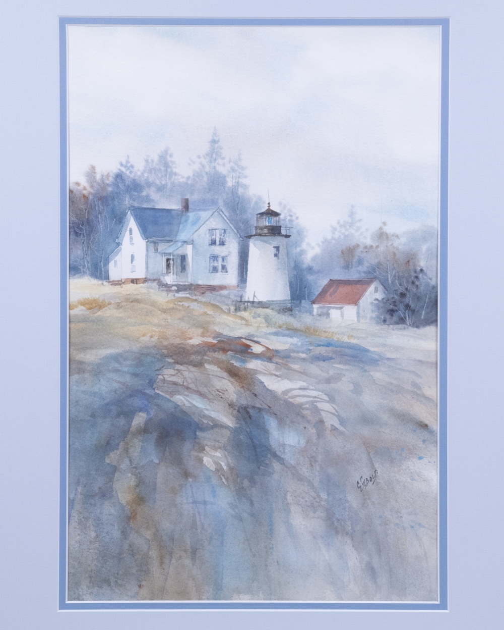CAROL SHUP SEBOLD | Maine Lighthouse | MutualArt