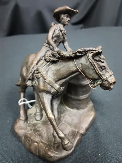 Mike Casper | Mike Casper Bronze Sculpture (1980) | MutualArt