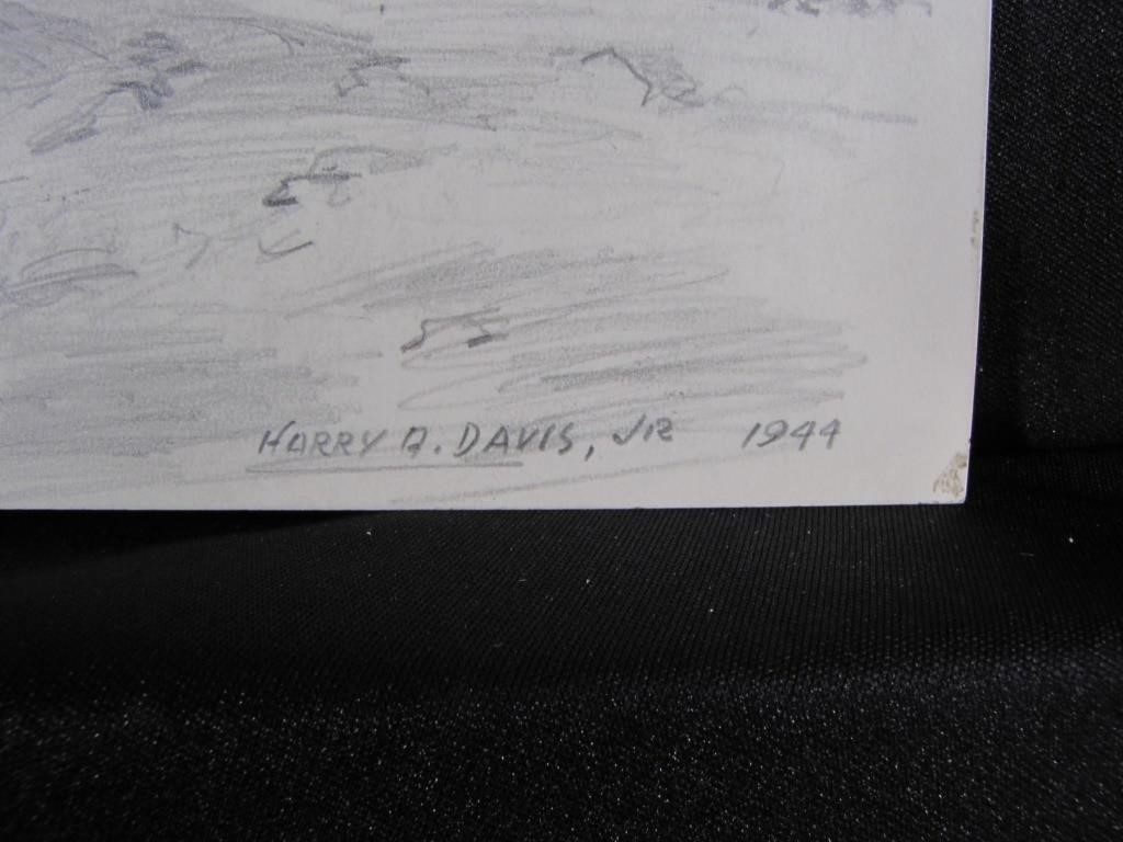 Harry A. Davis | Harry A Davis Jr Group Drawings WWII Era (1944 ...
