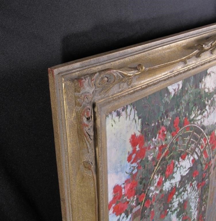 Charles Warren Mundy | CW Mundy 40x30 O/C Rose Trellis Gate (1991 ...