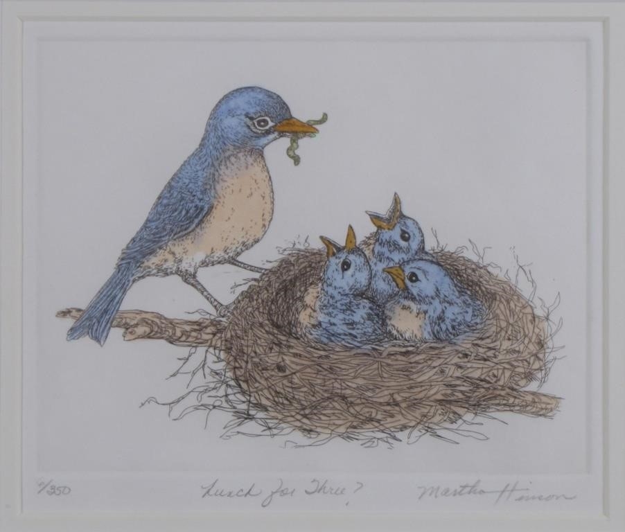 Martha Hinson | Martha Hinson Limited Edition Etching | MutualArt