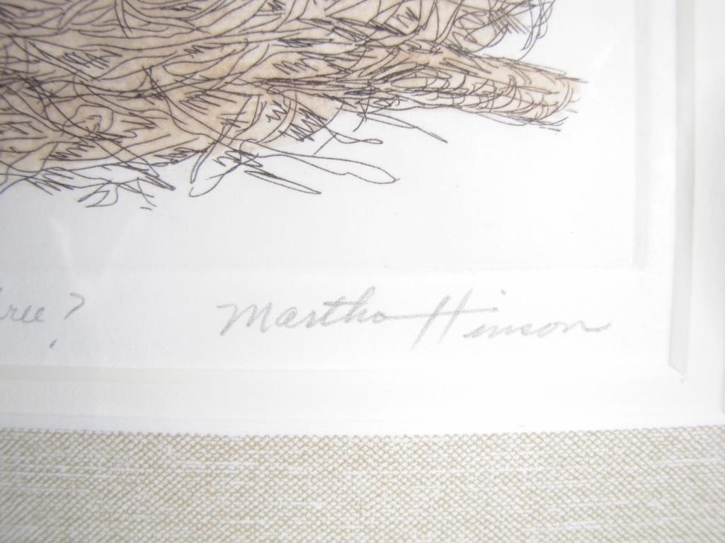 Martha Hinson | Martha Hinson Limited Edition Etching | MutualArt