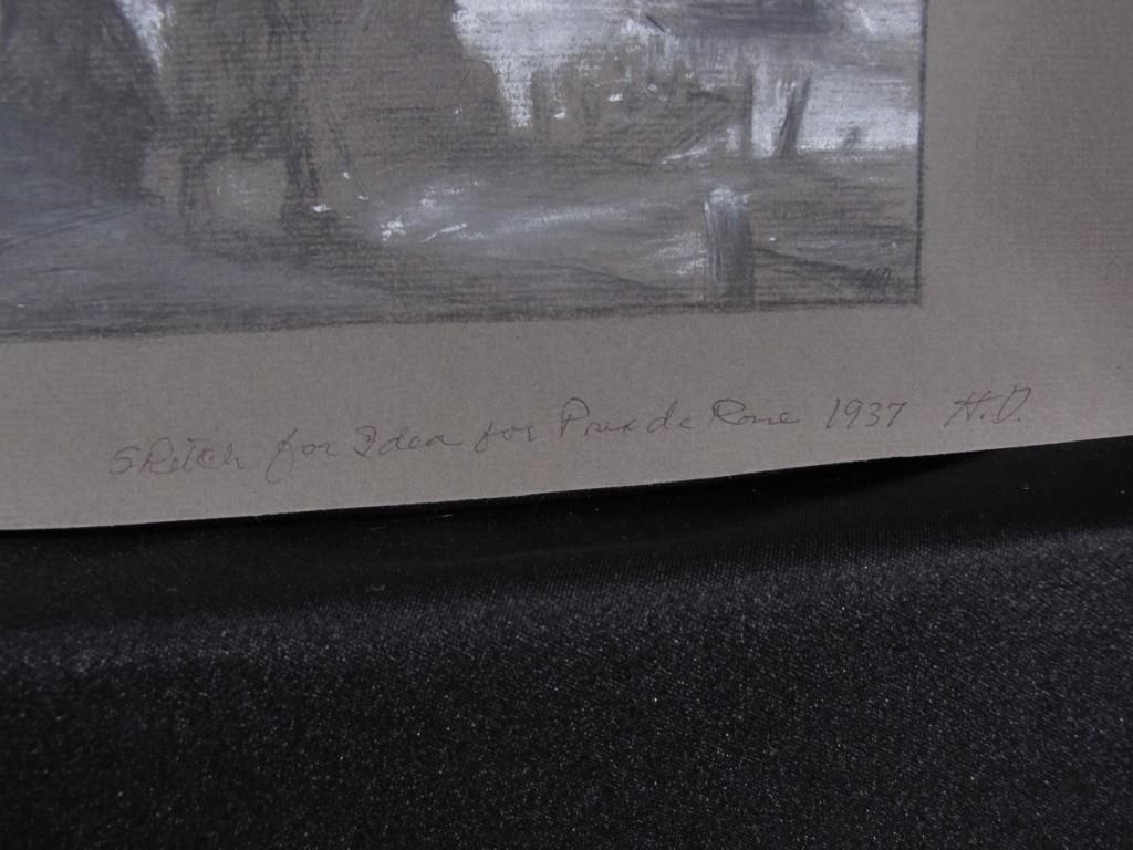 Harry A. Davis | Harry A Davis, Jr Group Drawings, WWII Era (1937 ...