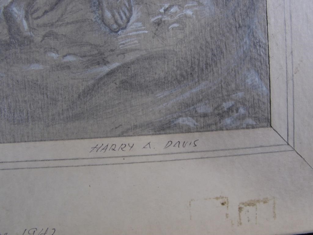 Harry A. Davis | Harry A Davis, Jr Group Drawings, WWII Era (1937 ...