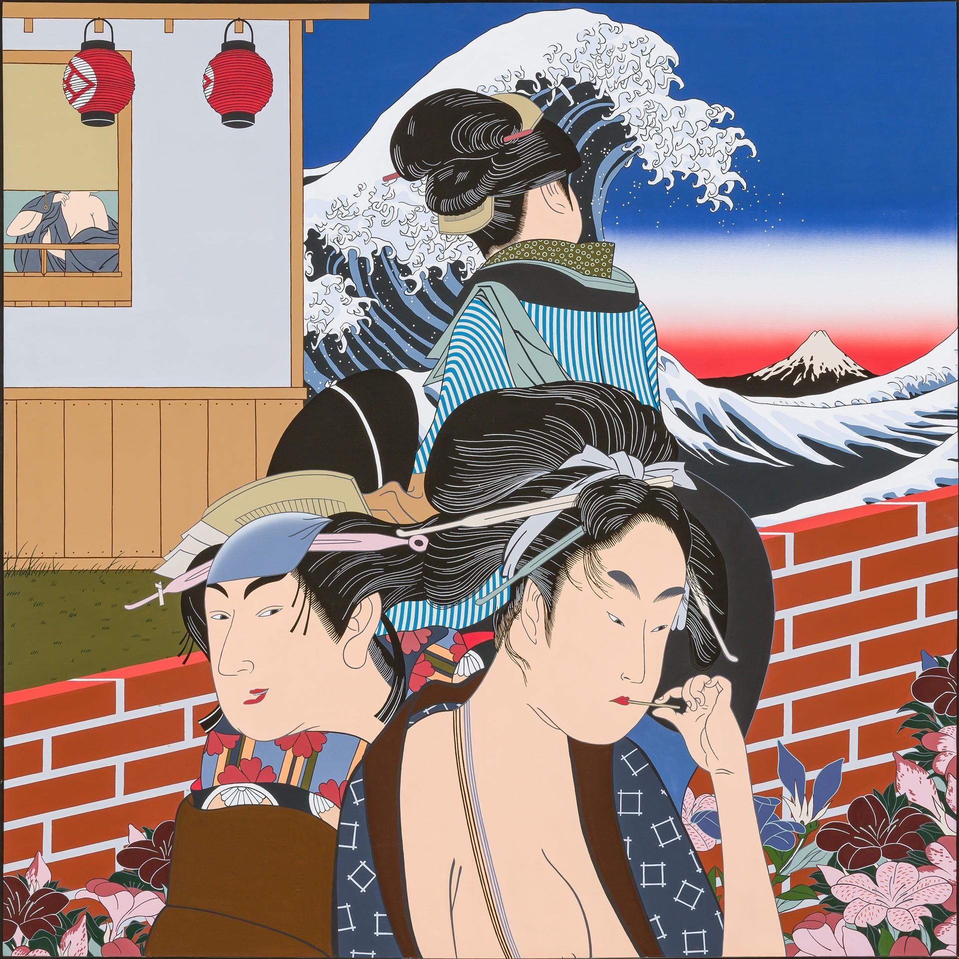 Roger Shimomura | Untitled, ca. 1972-1975 (1972 - 1975) | MutualArt