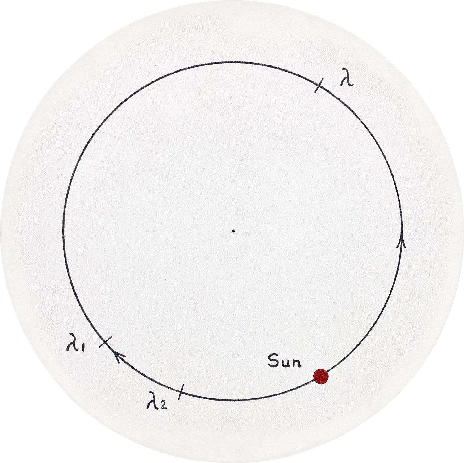 Bernar Venet | Cosmography Drawing (1967) | MutualArt