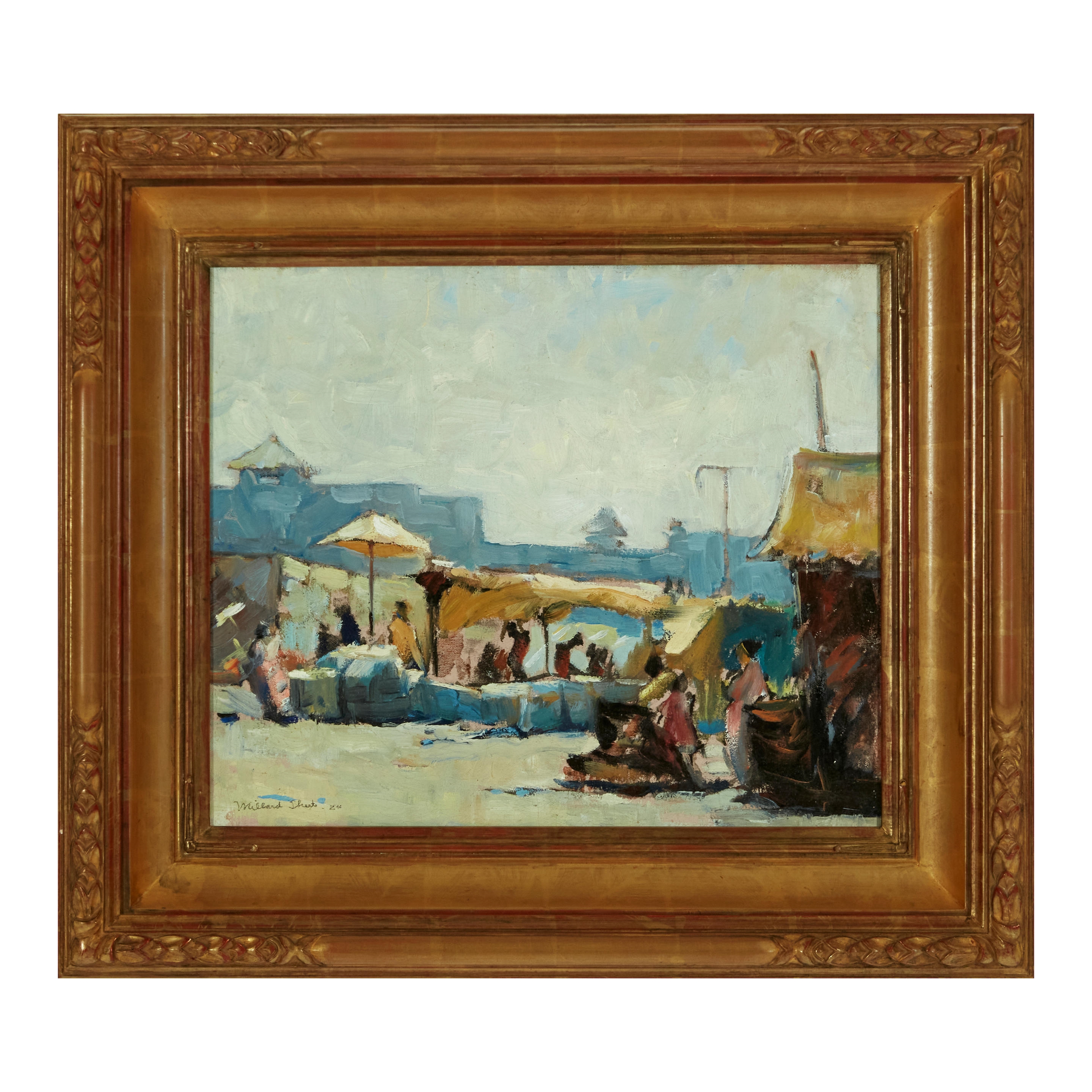 Millard Sheets | Marketplace (1924) | MutualArt