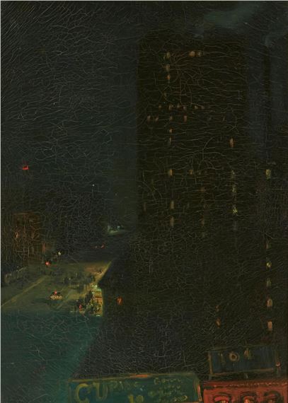 Charles Rollo Peters | San Francisco Nocturne | MutualArt