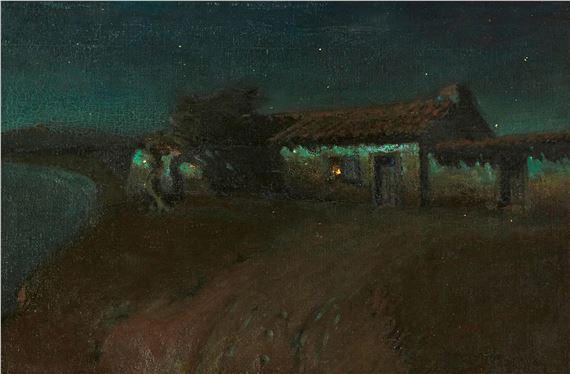 Charles Rollo Peters | House of the Four Winds, Monterey | MutualArt