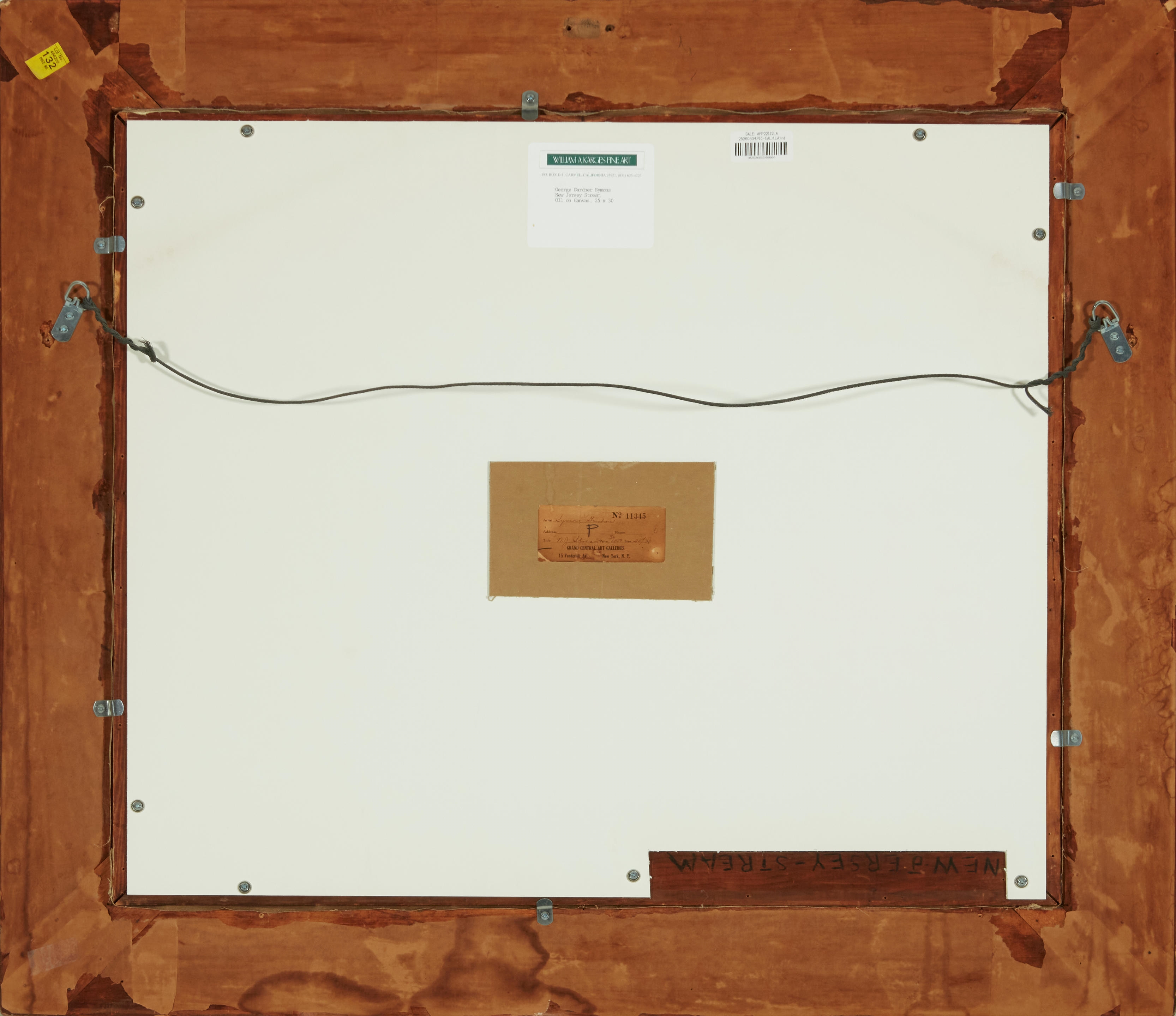 George Gardner Symons | New Jersey - Stream | MutualArt