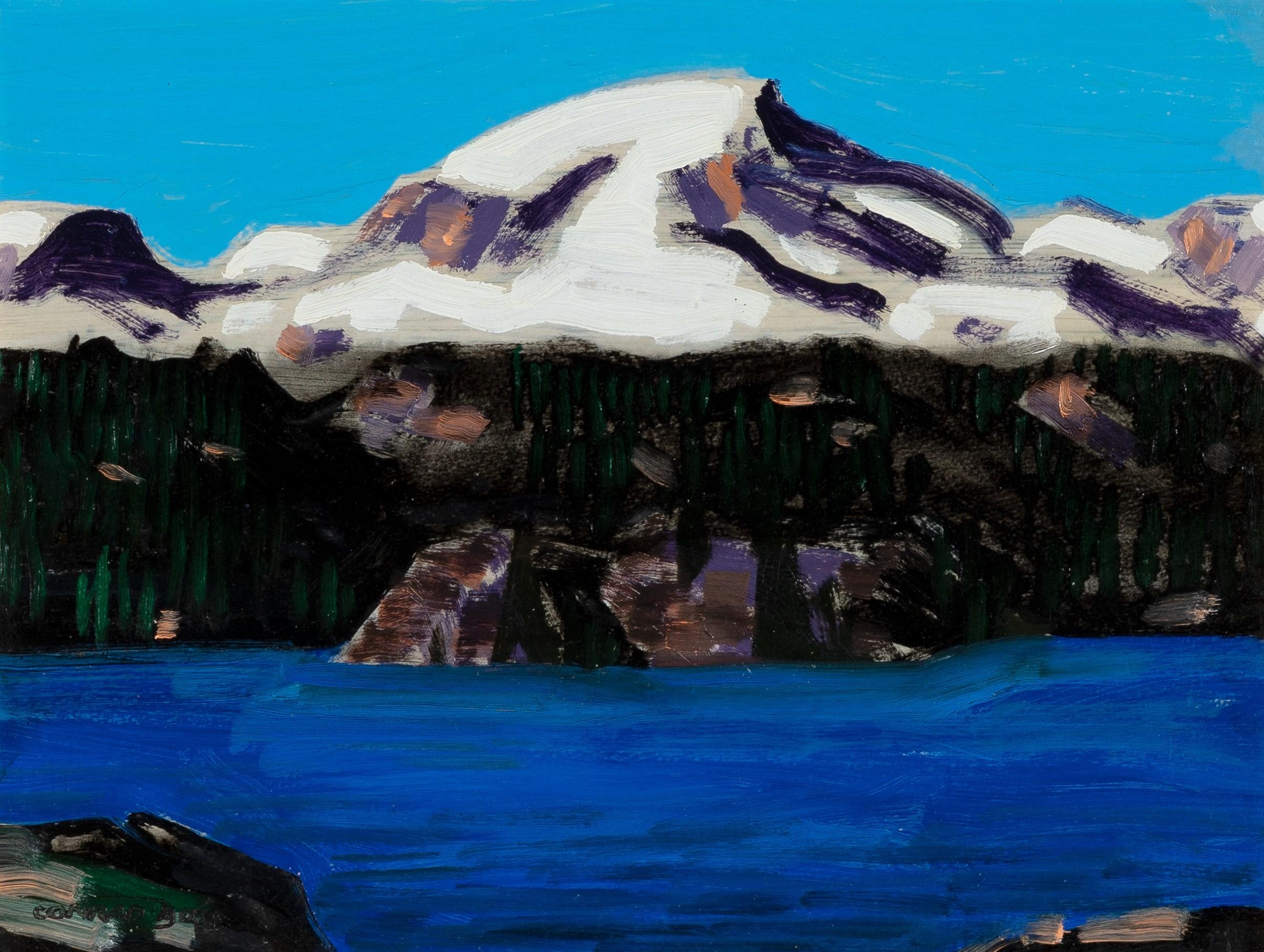 Conrad Buff | Mountain and Lake | MutualArt