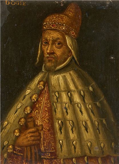 Venetian School, 16th Century | Portrait of a Venetian Doge (Pasquale ...