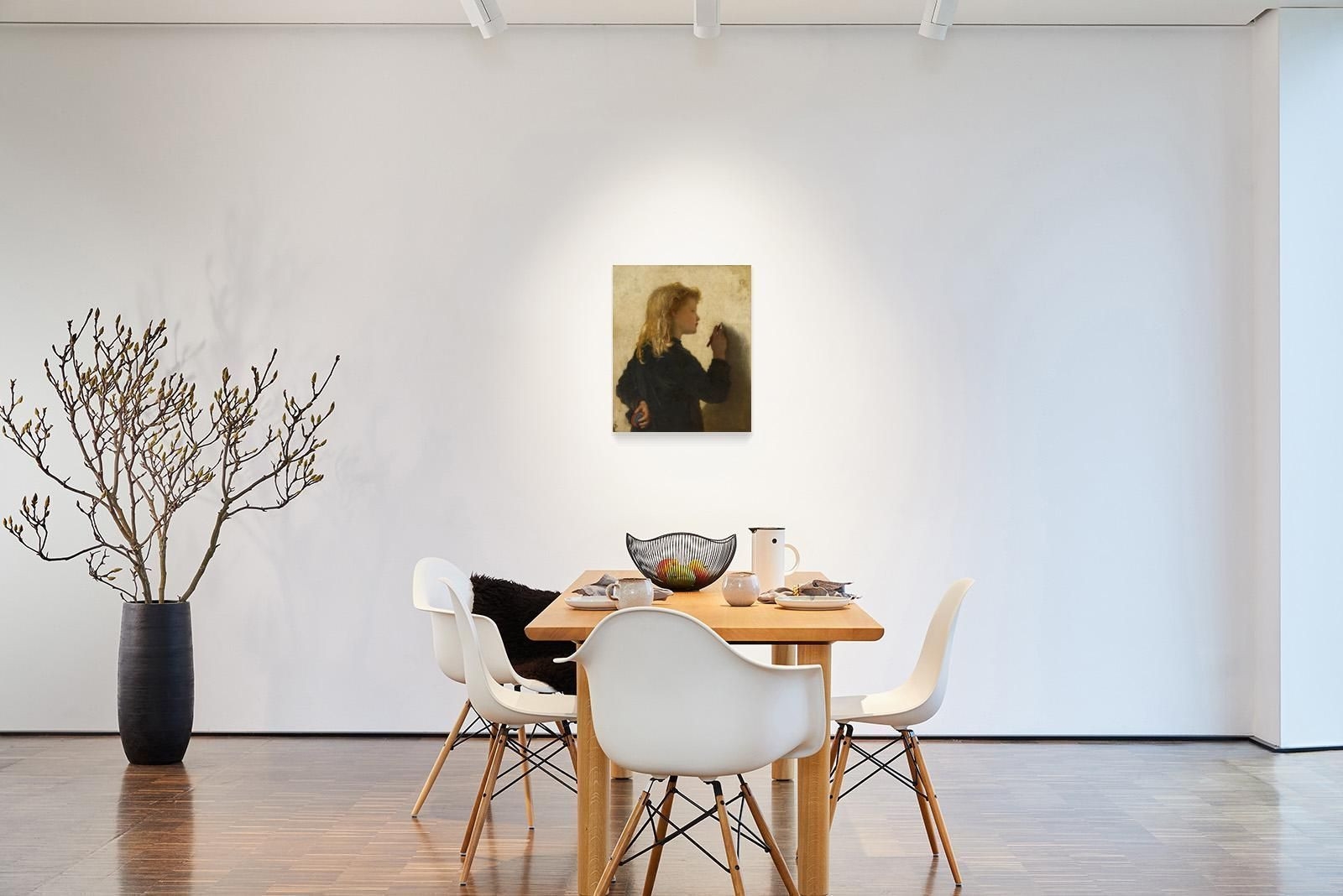 Carl Wilhelm Friedrich Bauerle | A Drawing Child. | MutualArt