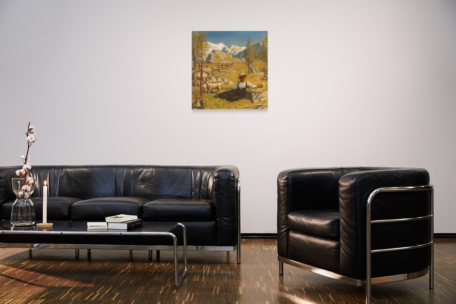 Erich Erler-Samaden | Junge Hirtin. | MutualArt