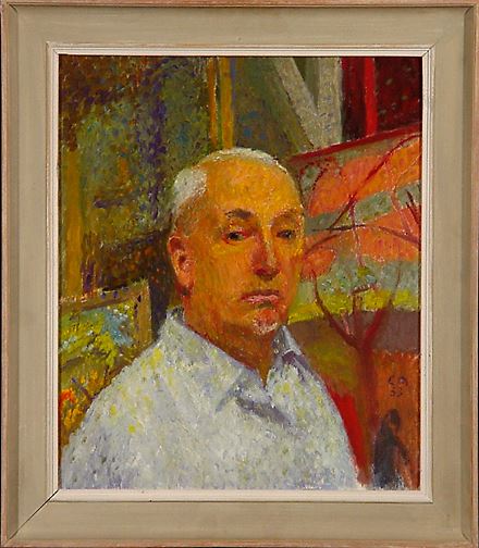 Cuno Amiet | Selfportrait (1953) | MutualArt