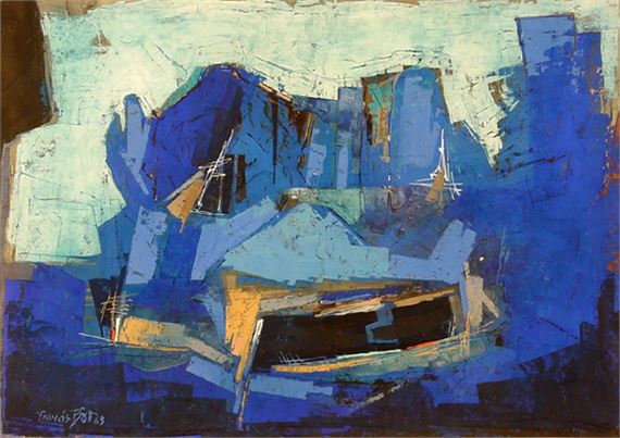 Francis Bott | Composition (1963) | MutualArt