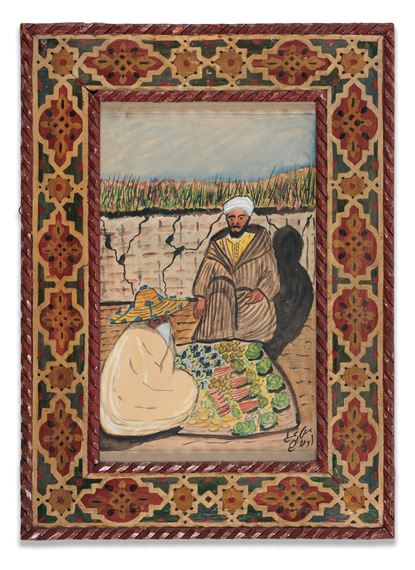 Mohammed Ben Ali R'bati | MARKET SCENE | MutualArt