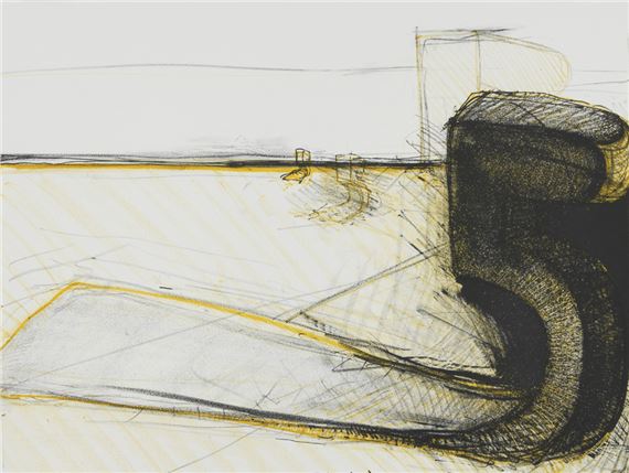 Rolf Iseli | Liegende Fünf (1970) | MutualArt