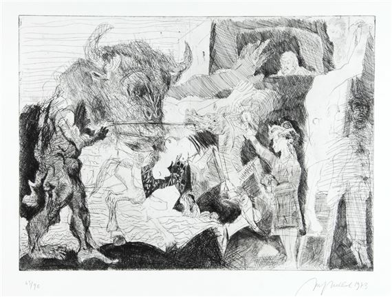 Alfred Hrdlicka | Tauromachie (1973) | MutualArt