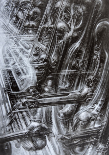 H. R. Giger | Death Bearing Machine III (1977) | MutualArt