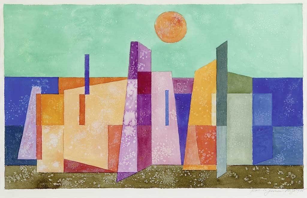 Robert S. Gessner | Stadt (1965) | MutualArt