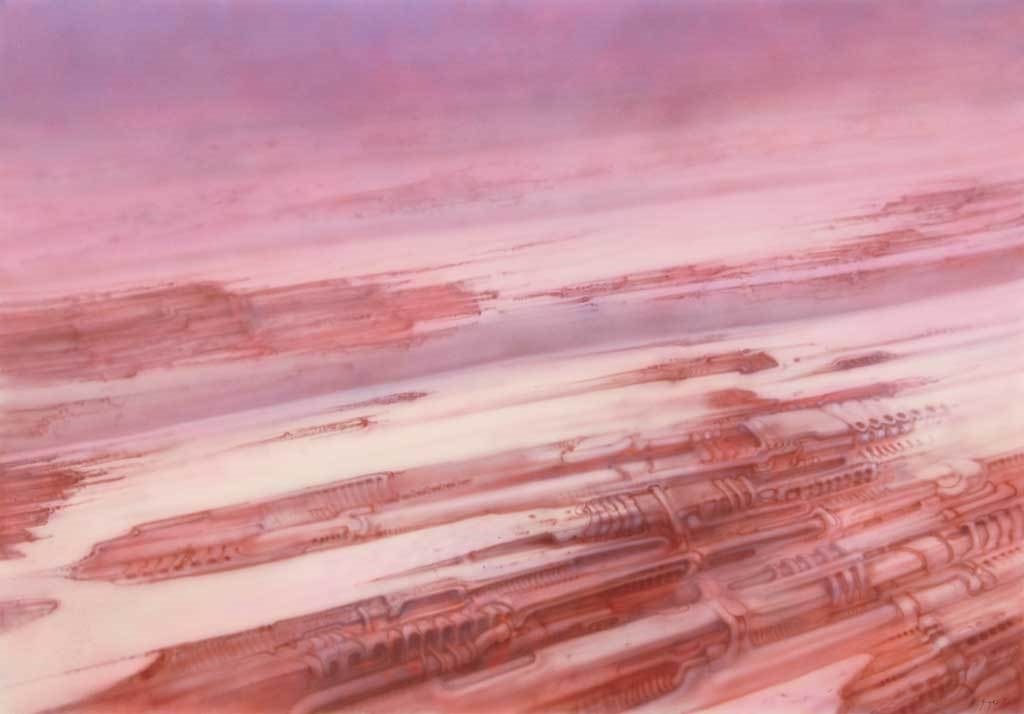 H. R. Giger | Landschaft IV (1972) | MutualArt
