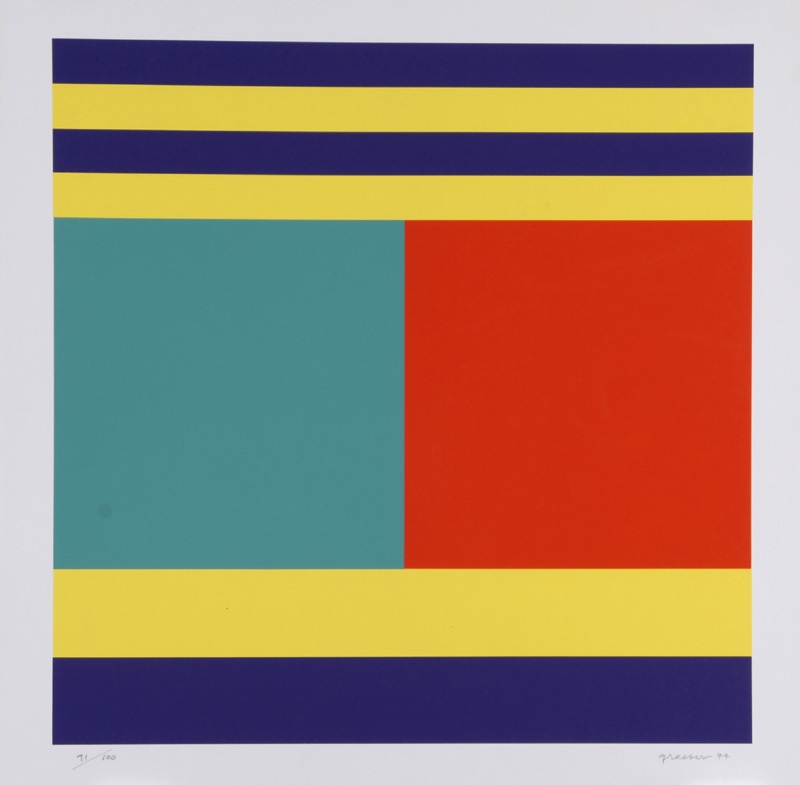 Camille Graeser | Komplementär - Konstruktion (1974) | MutualArt