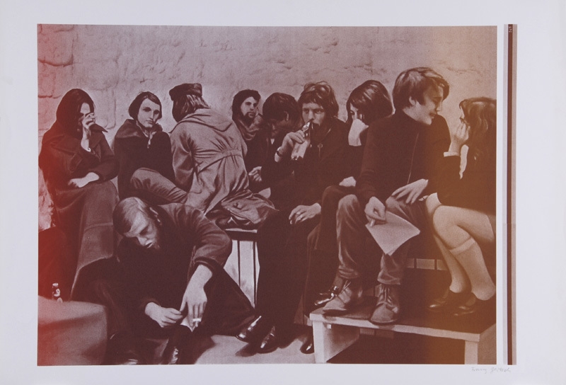 Franz Gertsch | Junkere-Keller (1970) | MutualArt