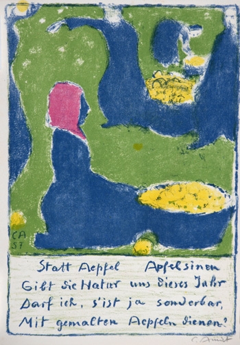 Cuno Amiet | Obsternte (1958) | MutualArt
