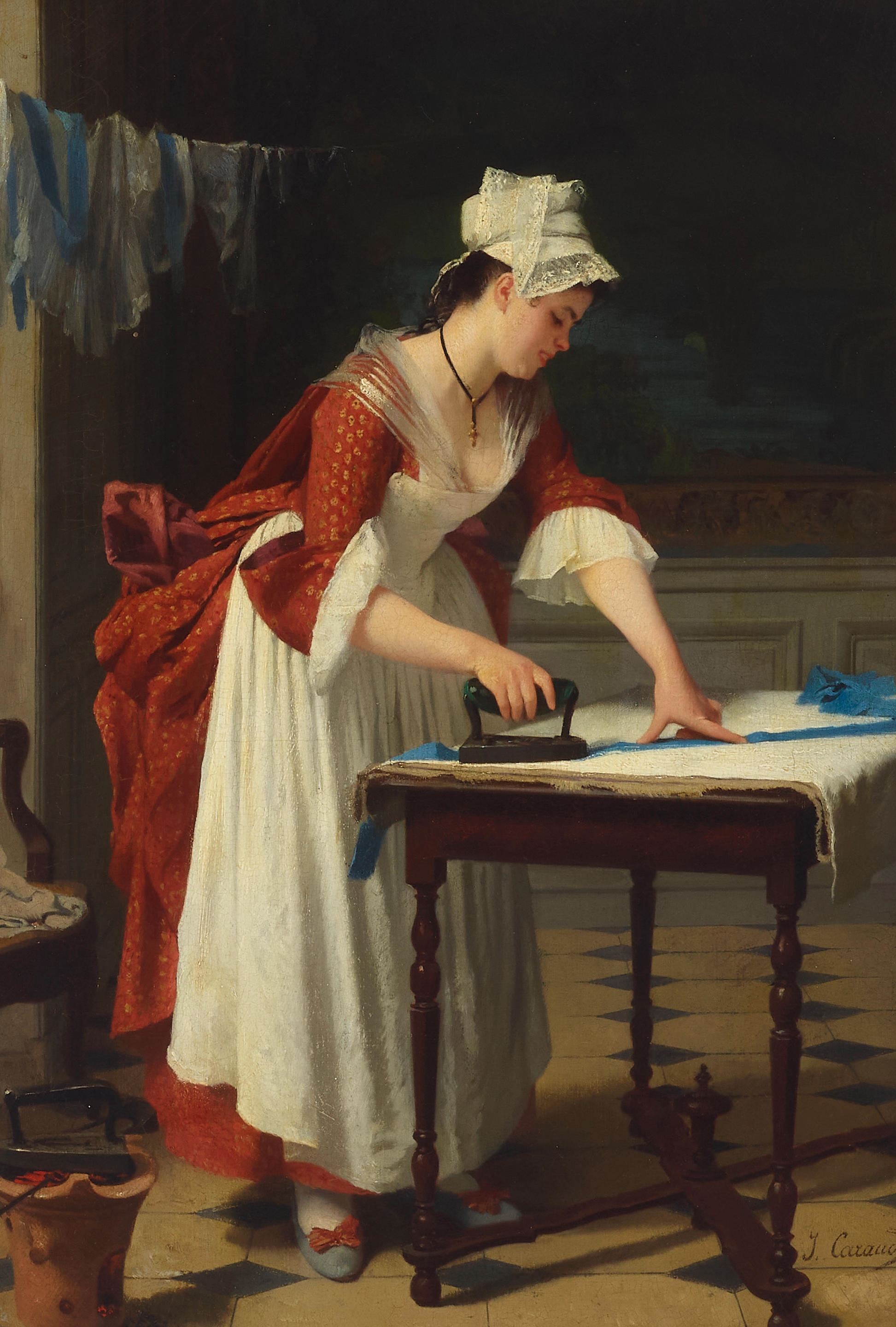 Joseph Caraud | A good housewife | MutualArt