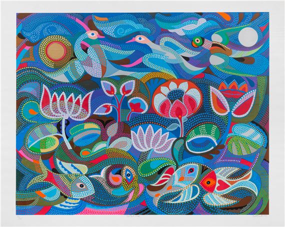 Jyoti Bhatt | Jal-Thal-Nabh (2009) | MutualArt