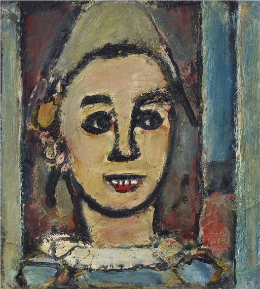 Georges Rouault | Arlequin (1947) | MutualArt