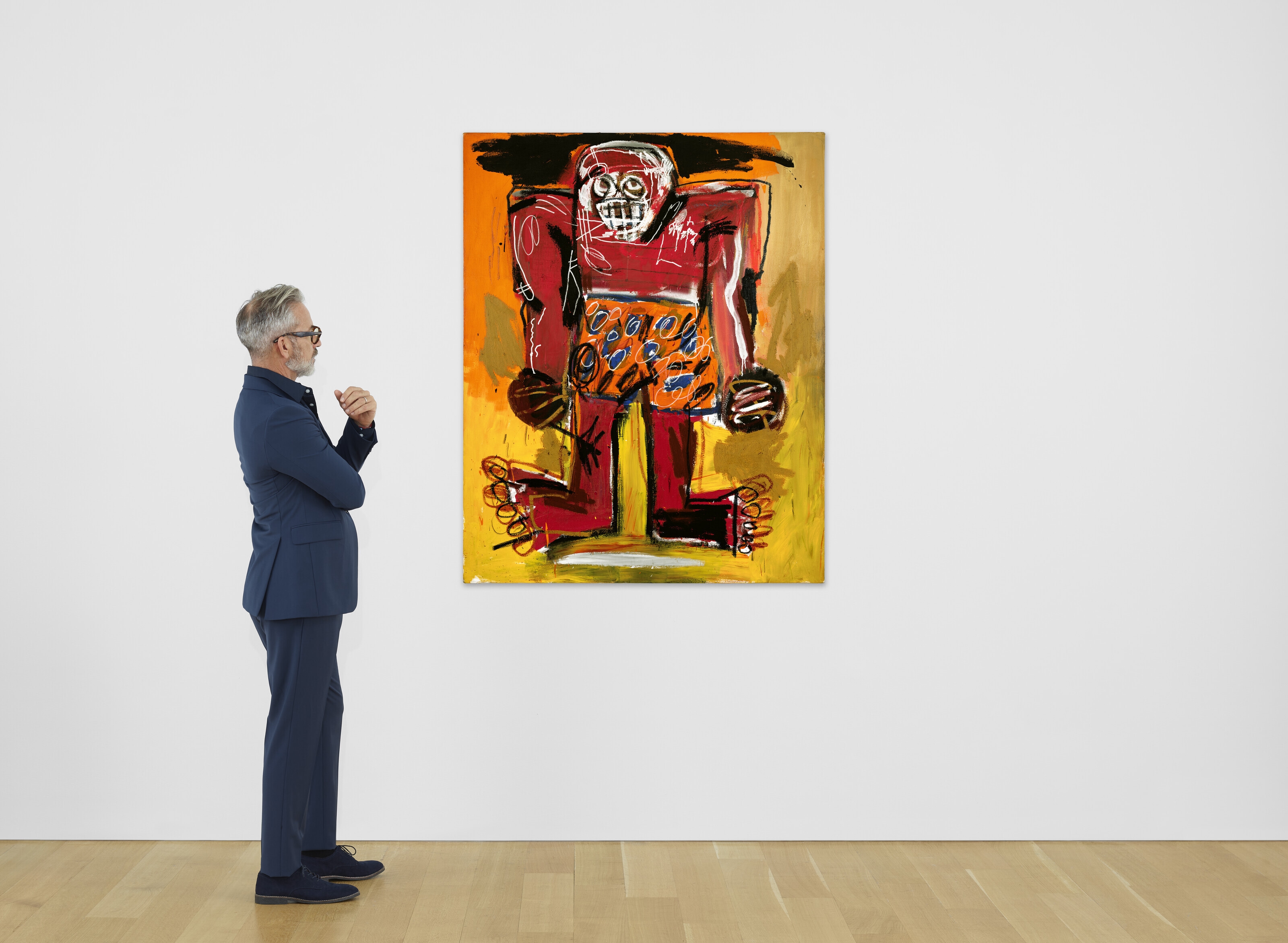 Jean-Michel Basquiat | Sugar Ray Robinson (1982) | MutualArt