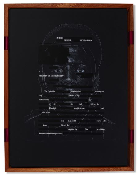 Titus Kaphar | Untitled (Redaction) (2019) | MutualArt