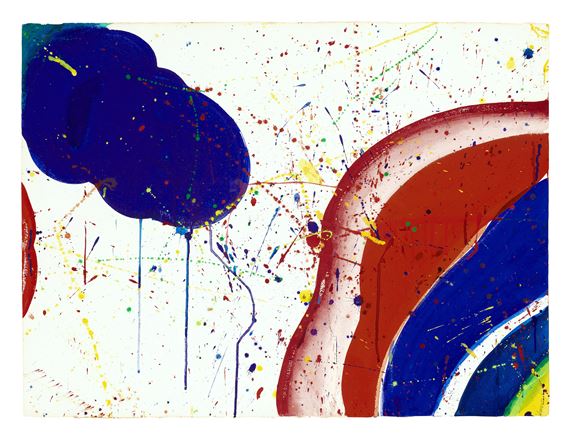 Sam Francis | Rainbow (Blue Red) | MutualArt