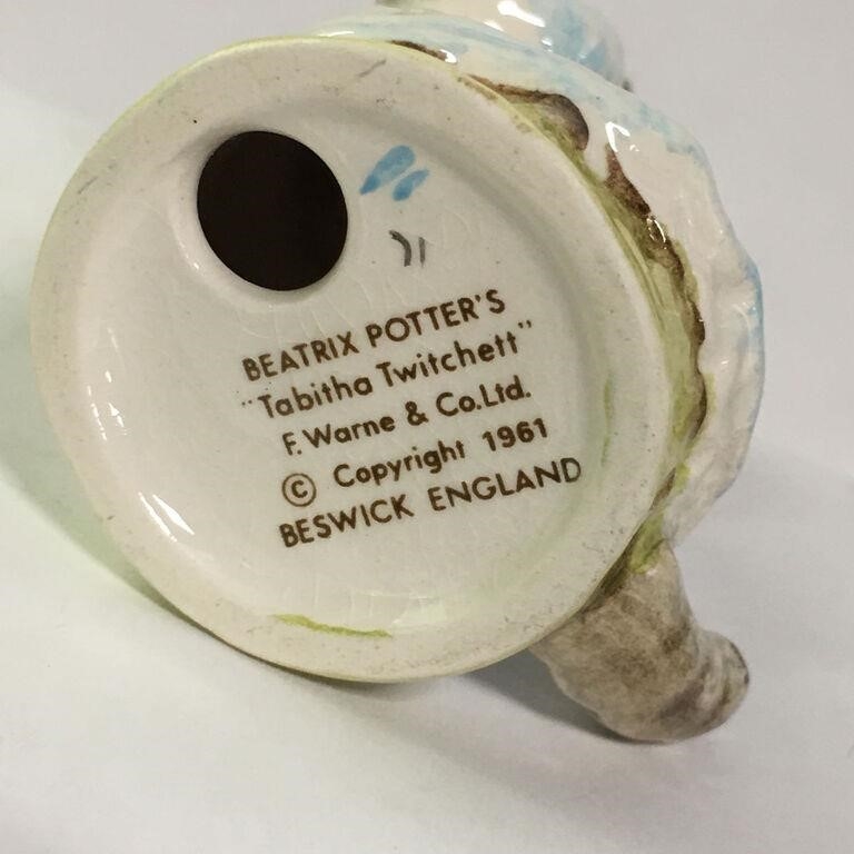 Beatrix Potter | Beatrix Potter Figurine, Tabitha Twitchett | MutualArt