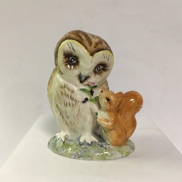 Beatrix Potter | Beatrix Potter Beswick Figurine, Old Mr Brown | MutualArt