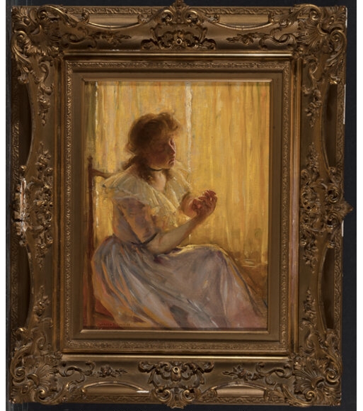 Warren B. Davis | The Betrothal Ring (1906) | MutualArt