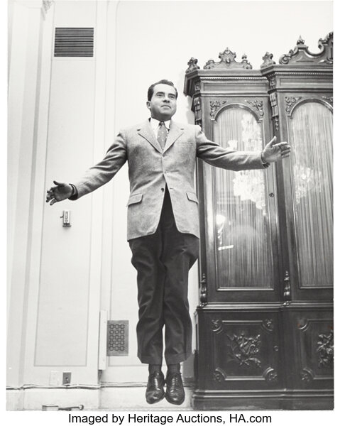 Philippe Halsman | Jumping (1967) | MutualArt