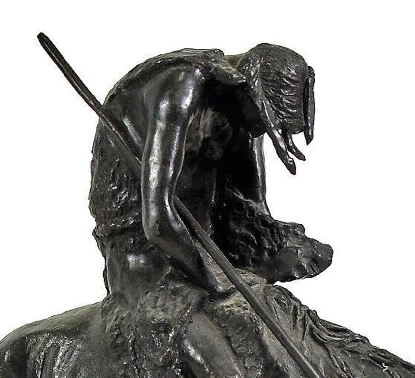 J. Fraser | HORSE WITH INDIAN | MutualArt